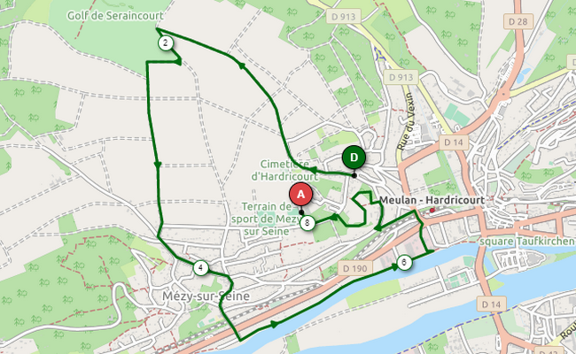 Choco Trail d'Hardricourt | Choco Trail d'Hardricourt : tracé et et ...