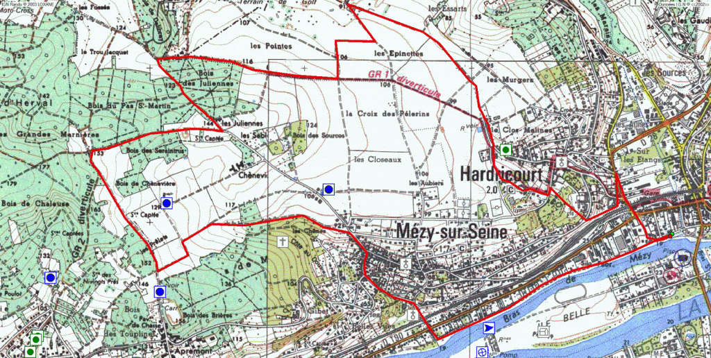 ChocoTrail d'Hardricourt | Choco Trail d'Hardricourt : tracé et et ...