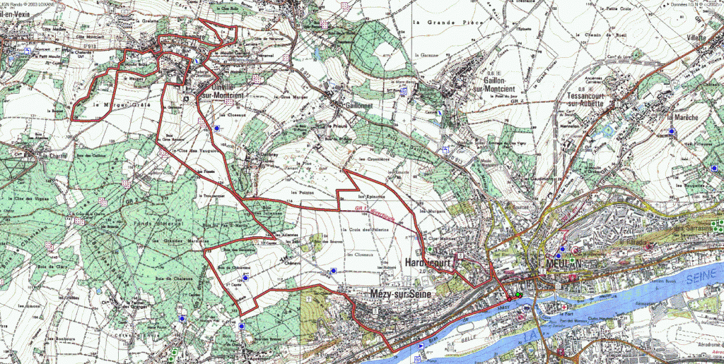 ChocoTrail d'Hardricourt | Choco Trail d'Hardricourt : tracé et et ...